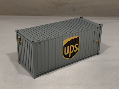 UPS 20’ INTERMODAL CONTAINER O SCALE WORKS WITH LIONEL MTH ATLAS ...