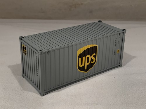 UPS 20’ INTERMODAL CONTAINER O SCALE WORKS WITH LIONEL MTH ATLAS ...