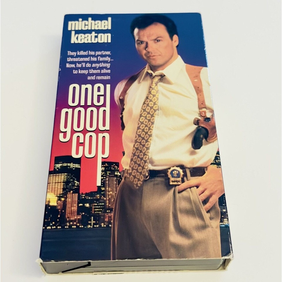 One Good Cop (1991) VHS - Michael Keaton, Rene Russo, Anthony LaPaglia ...
