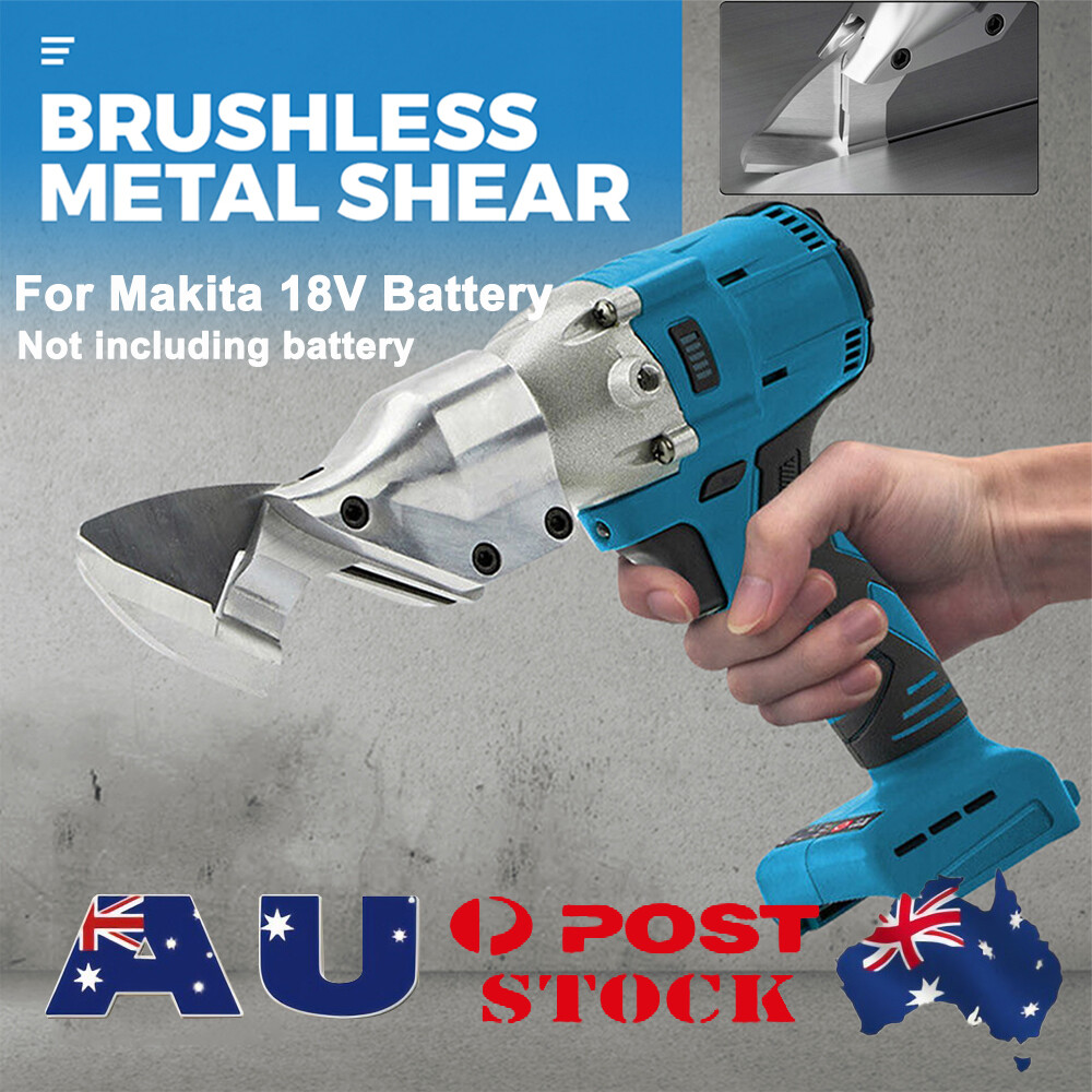 Brushless Cordless Metal Shears Cutter 1.5mm Thickness For Makita 18V ...