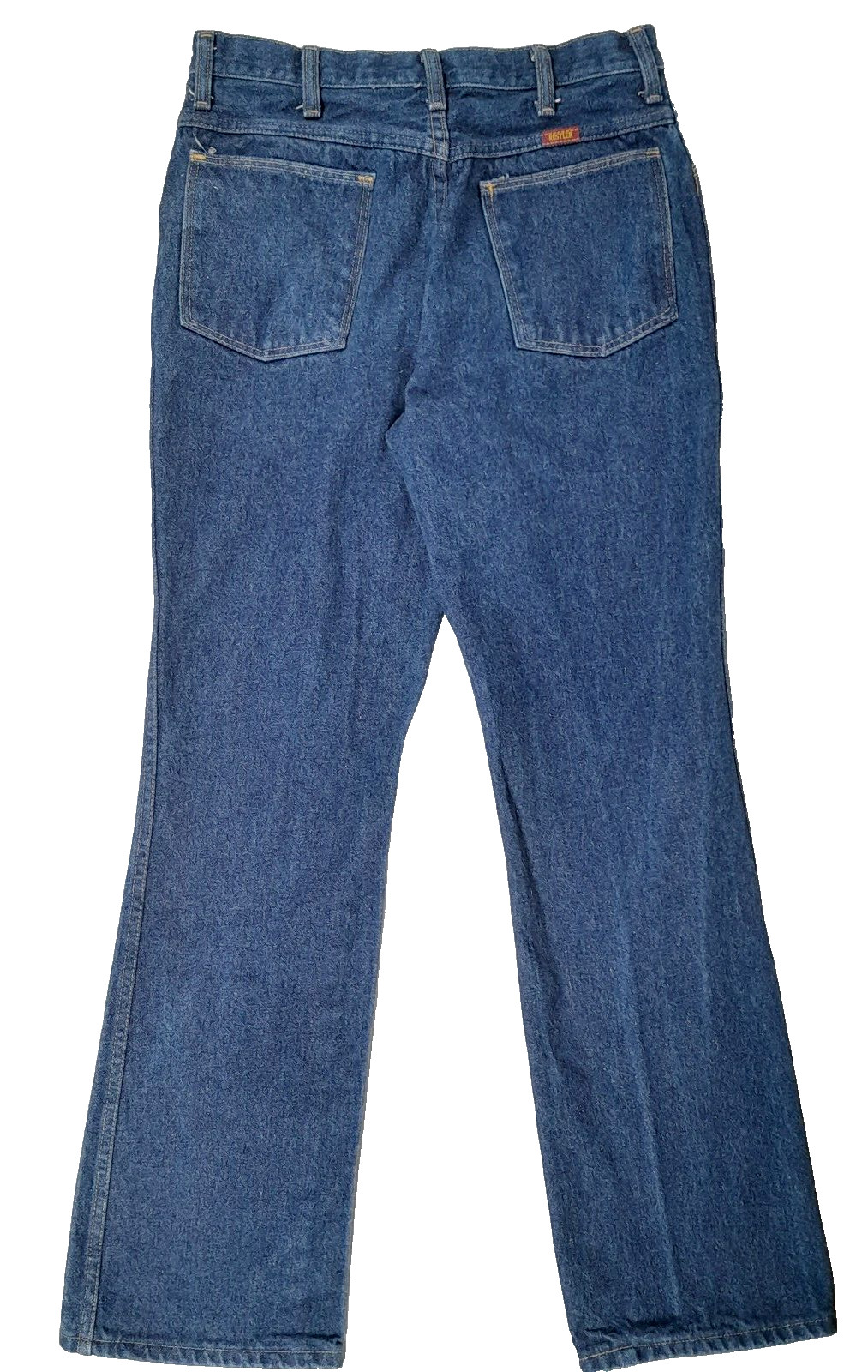 Vintage Rustler Mens Blue Denim Jeans Cowboy Cut 8762… - Gem