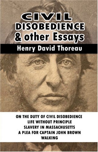 CIVIL DISOBEDIENCE AND OTHER ESSAYS By Henry David Thoreau - Hardcover ...