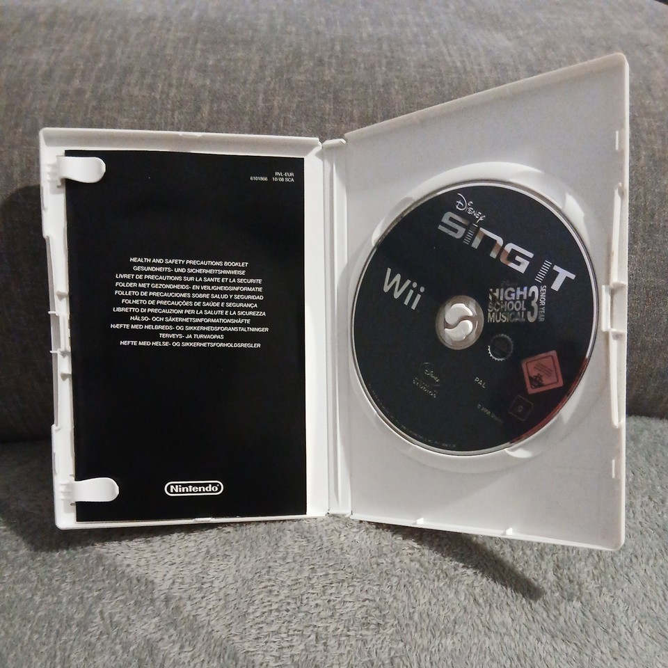 Disney Sing It High School Musical 3: Senior Year (Nintendo Wii, 2008 ...