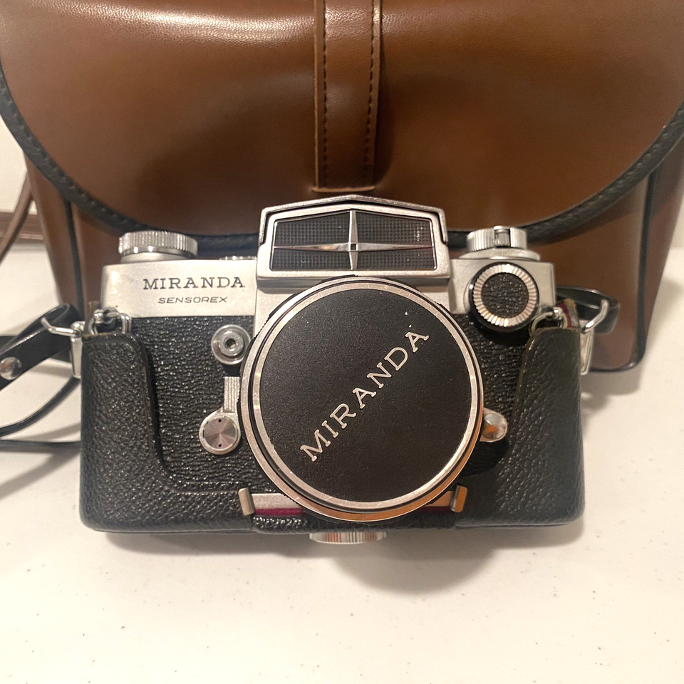 🌟 Vintage Miranda Sensorex SLR Film Camera Kit 3 Lenses + Accessories ...