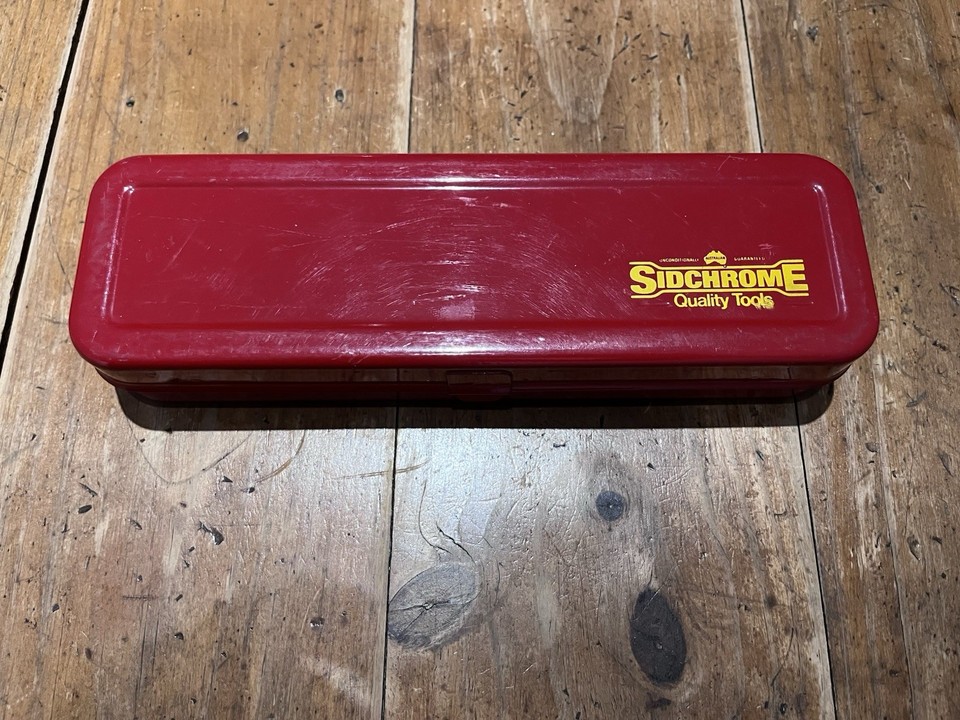 Vintage Sidchrome 7 Pce Metric Impact Socket Set CAT No. 14301-Made in ...