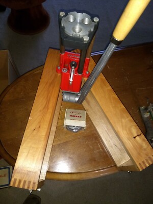 Vintage LEE turret 3 press portable reloader new very RARE complete ...