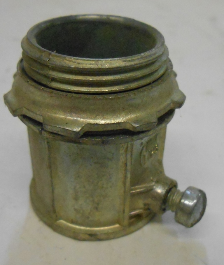 MIDWEST ELECTRIC MFG, CONDUIT CONNECTOR, 2451, 3/4" , THIN WALL, BOX OF ...
