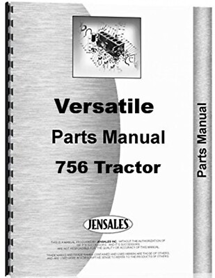 Versatile 756 Tractor Parts Manual Catalog | eBay