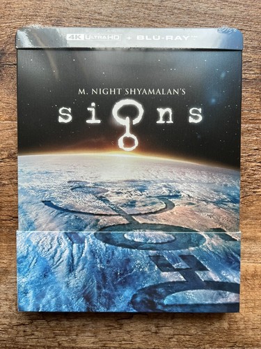 Signs w. Steelbook (4K UHD + Blu-ray, 2002, EU Import, Region Free ...