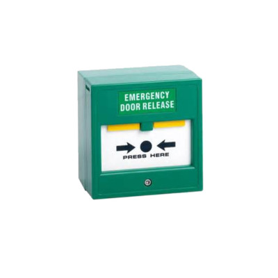 Resettable Green Emergency Door Lock Release Call Point for Access ...