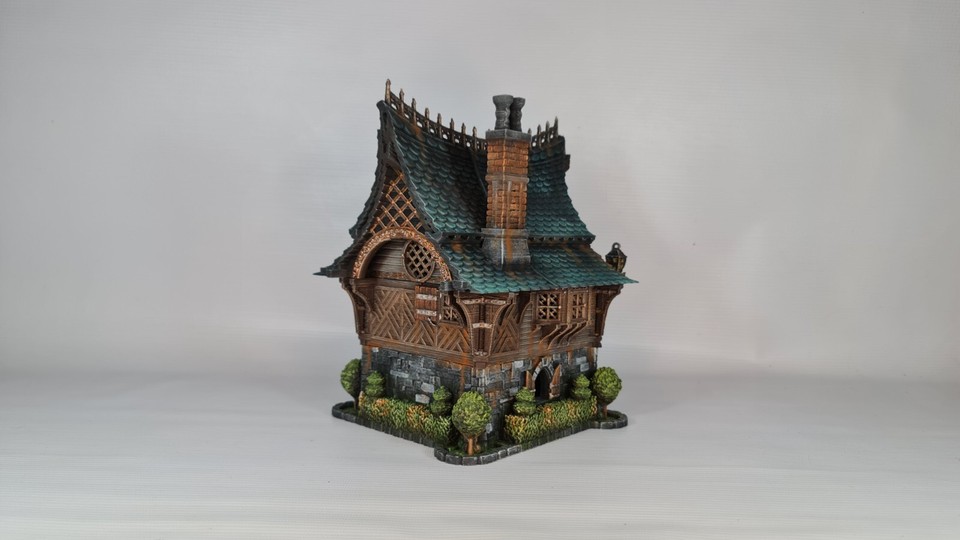 3d Printed Table Top Terrain Fantasy Vendor House DnD RPG Wargame ...