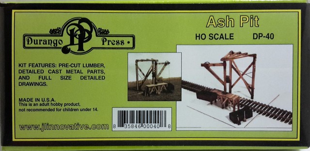 HO/HOn3 Scale Durango Press 'HO Scale ASH PIT' Kit #DP-40 | eBay