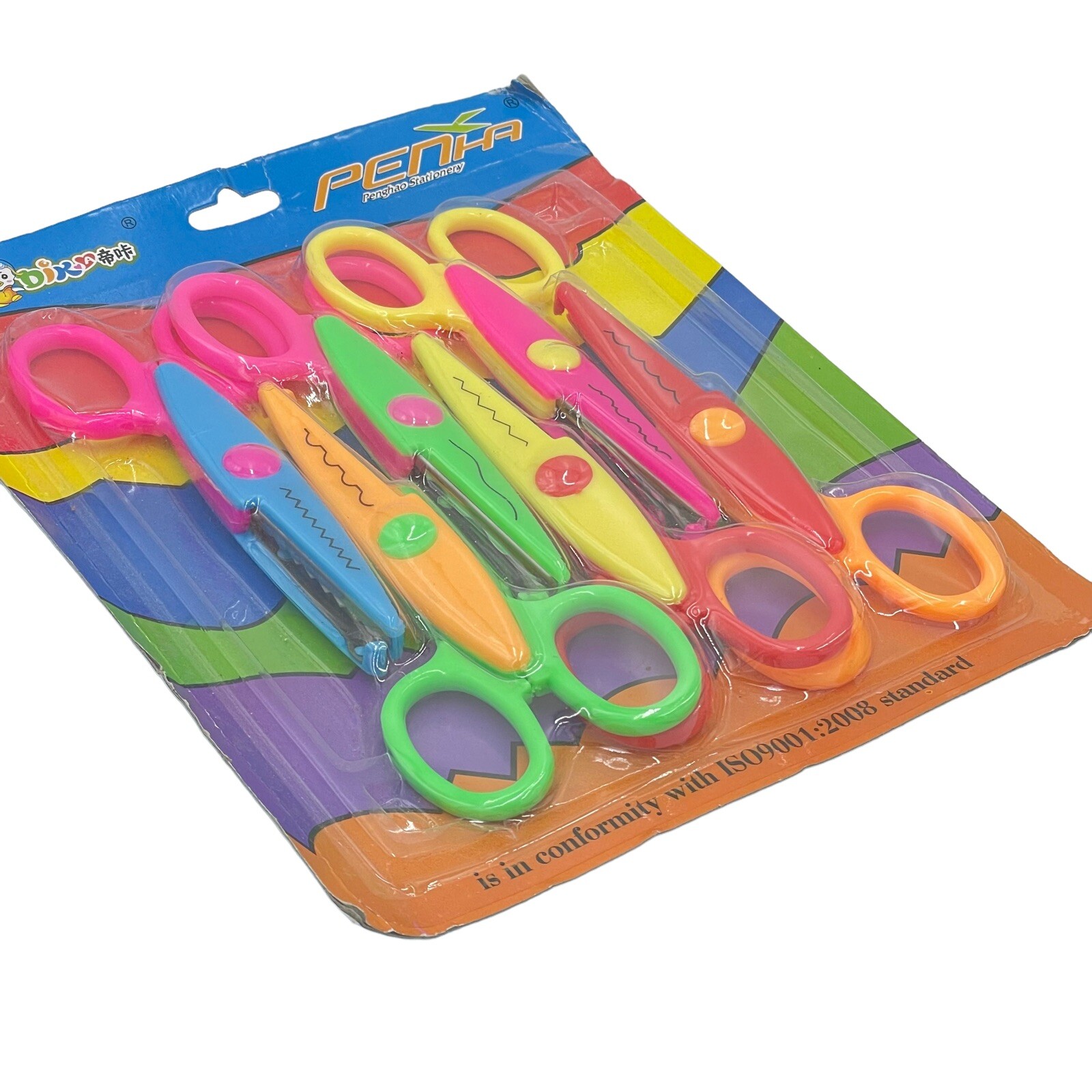 6 Pack PENHA Craft Scissors Decorative Edge Zig Zag Scrapbooking ...