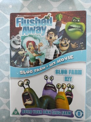 Flushed Away DVD and Slug Farm Kit New and Sealed DreamWorks Aardman ...