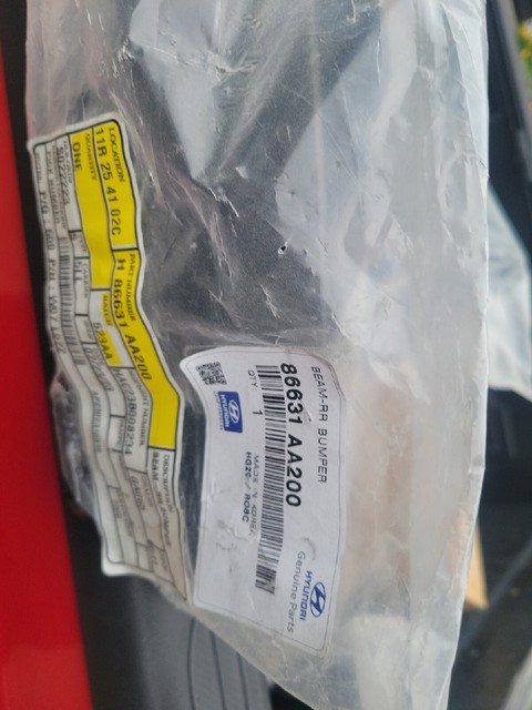 For Hyundai Elantra 2021-2022 Hyundai 86631AA200 Rear Bumper Impact Bar ...