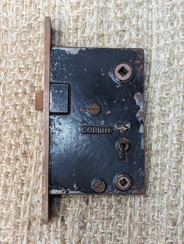 Antique Corbin Exterior Mortise Lock Door Hardware #228 | eBay