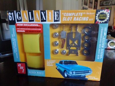 1961 FORD GALAXIE SLOT CAR KIT AMT ROUND 2 MODELS 1/25 SEALED | eBay