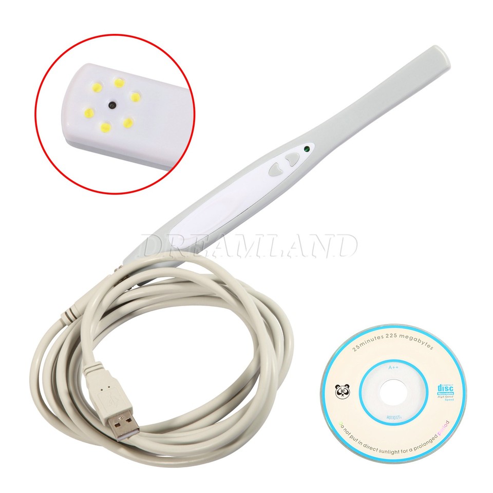 Digital Dental Intra-oral 3D Scanner CAD CMD /6 Led Intraoral Camera ...