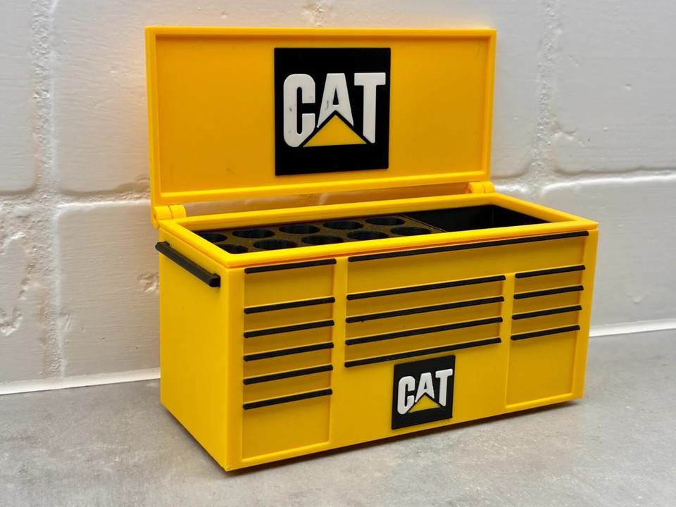 Toolbox Pen Holder & Desk Organizer! Tools,Cars,NFL,Tractors, HUGE ...