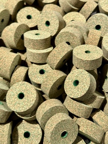 Cork Rings 36 Superior Green Burl 1 1/4" x 1/2" x 1/4" | eBay