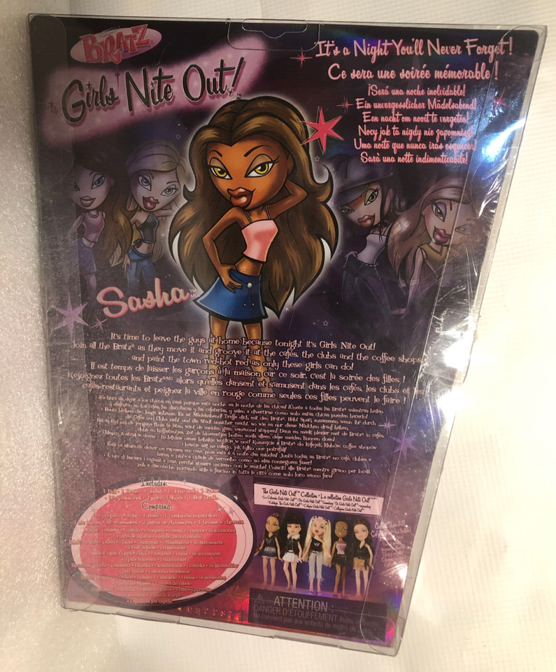 MGA Bratz Girls Nite Out 21st Birthday Edition Sasha Doll | eBay