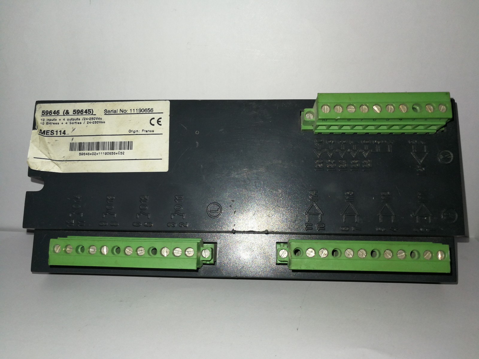 Used Schneider 59646 module MES114 | eBay