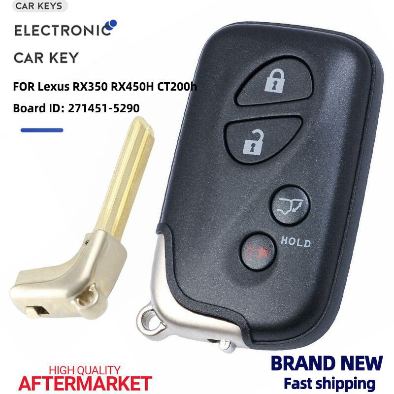 For Lexus RX350 RX450H CT200h Smart Key Remote FOB HYQ14ACX 271451-5290 ...