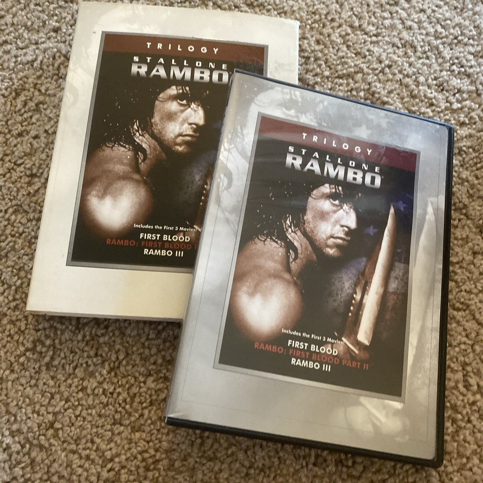 Rambo - Trilogy Ultimate Edition (Sylvester Stallone) -3 DVDs Fast Ship ...