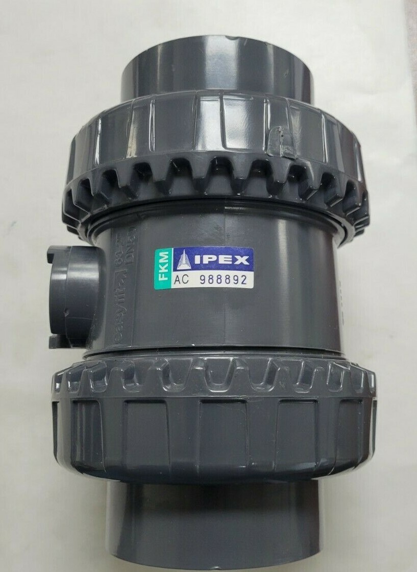 Ipex Ball Check Valve Viton S/T SXEBC208 CPVC T/U 2'' 988892 for sale ...