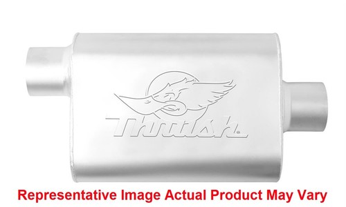 Dynomax Performance Thrush Welded Muffler 3.0" ID - OD Offset - Center ...
