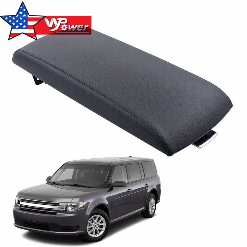 Black Center Console Armrest Lid Cover for Ford Flex 2013-17 For FA8Z ...