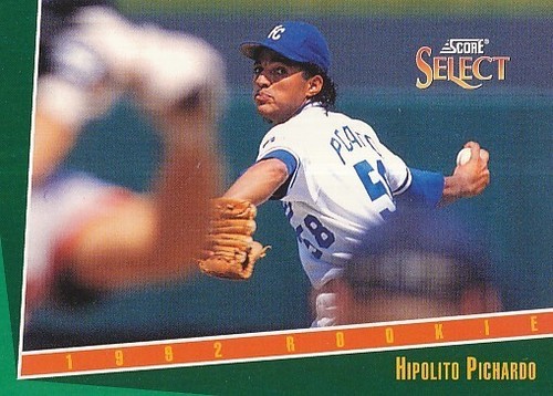 #312 KANSAS CITY ROYALS # HIPOLITO PICHARDO BASEBALL CARD SCORE SELECT ...