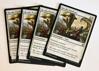 Revoke Privileges (4) Kaladesh NM MTG Magic the Gathering | eBay