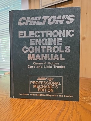 Chilton's Electronic Engine Controls Manual, GENERAL MOTORS | eBay