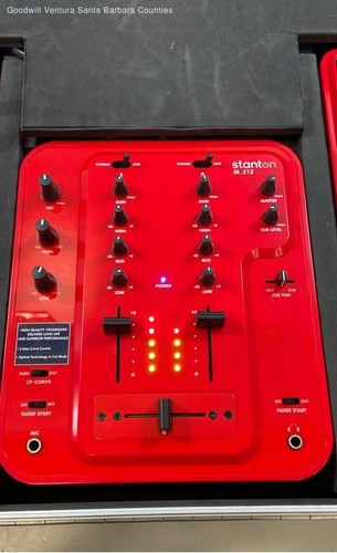 Stanton CD Turntables C.324 And Stanton mixer M.212 With Coffin Case | eBay