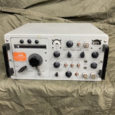 Military Radio An/wrr-3b NAVY VLF LF RECEIVER 14-600kc | eBay