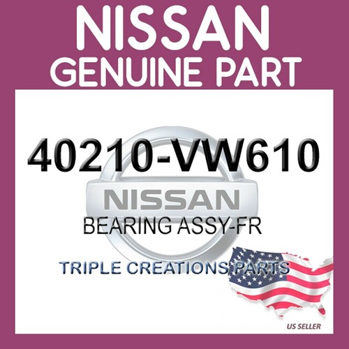40210-VW610 Genuine Nissan Infiniti BEARING ASSY-FR 40210VW610 OEM | eBay