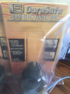 DURASAFE GPS/DEPTH FINDER LOCK GD002 FOR SEVERAL MODELS SHOWN NEW! | eBay