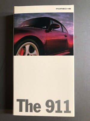 1996 Porsche 911 VHS Tape "The 911" Tape & Sleeve only - RARE!! Awesome ...