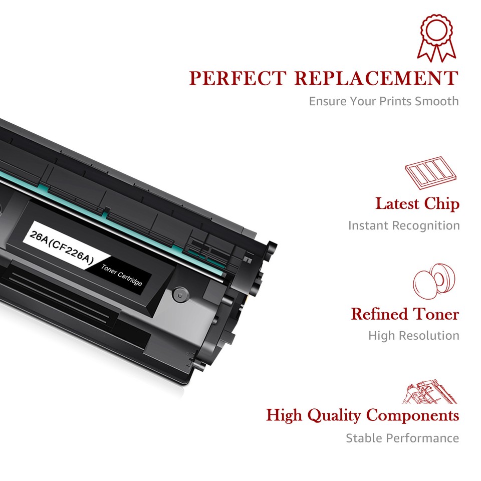 CF226A Toner Cartridge For HP 26A Laserjet M402dn M426 M402n M426fdw ...