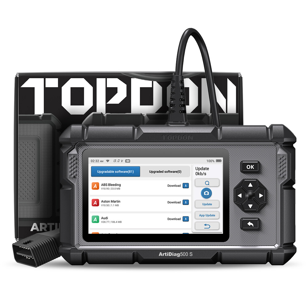 TOPDON AD500S Car OBD2 Scanner Code Reader Diagnostic Tool Check Engine ...