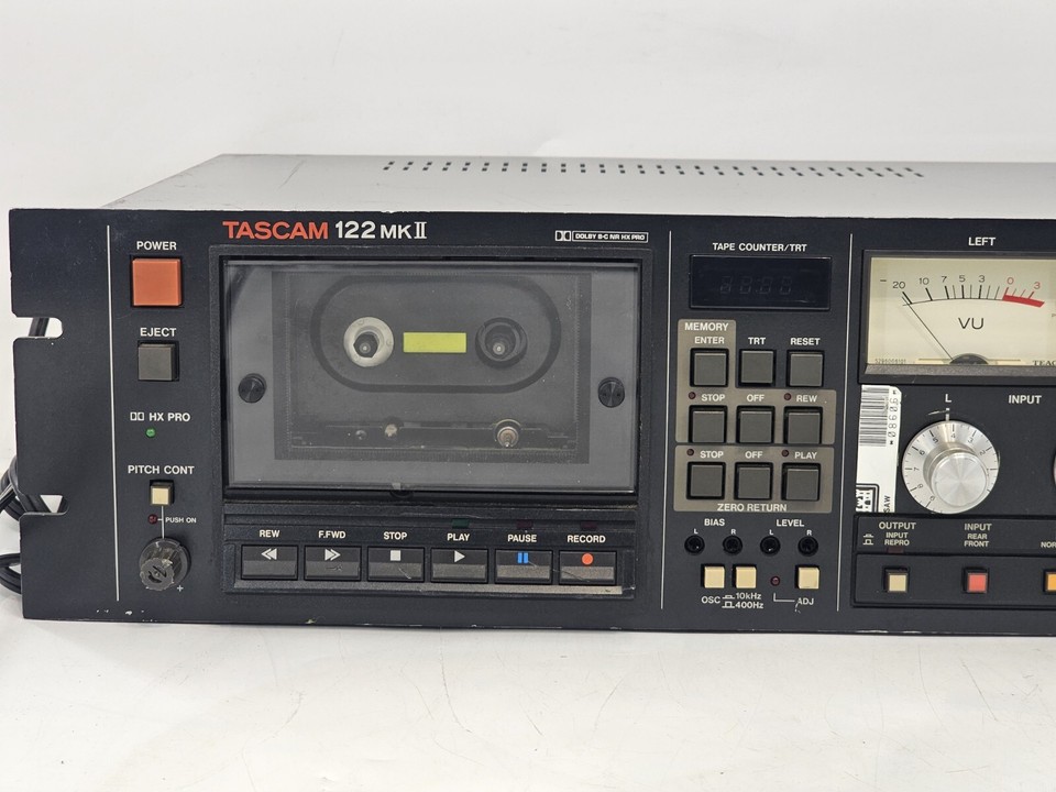 Tascam 122 MKII 3-head Professional cassette deck | eBay