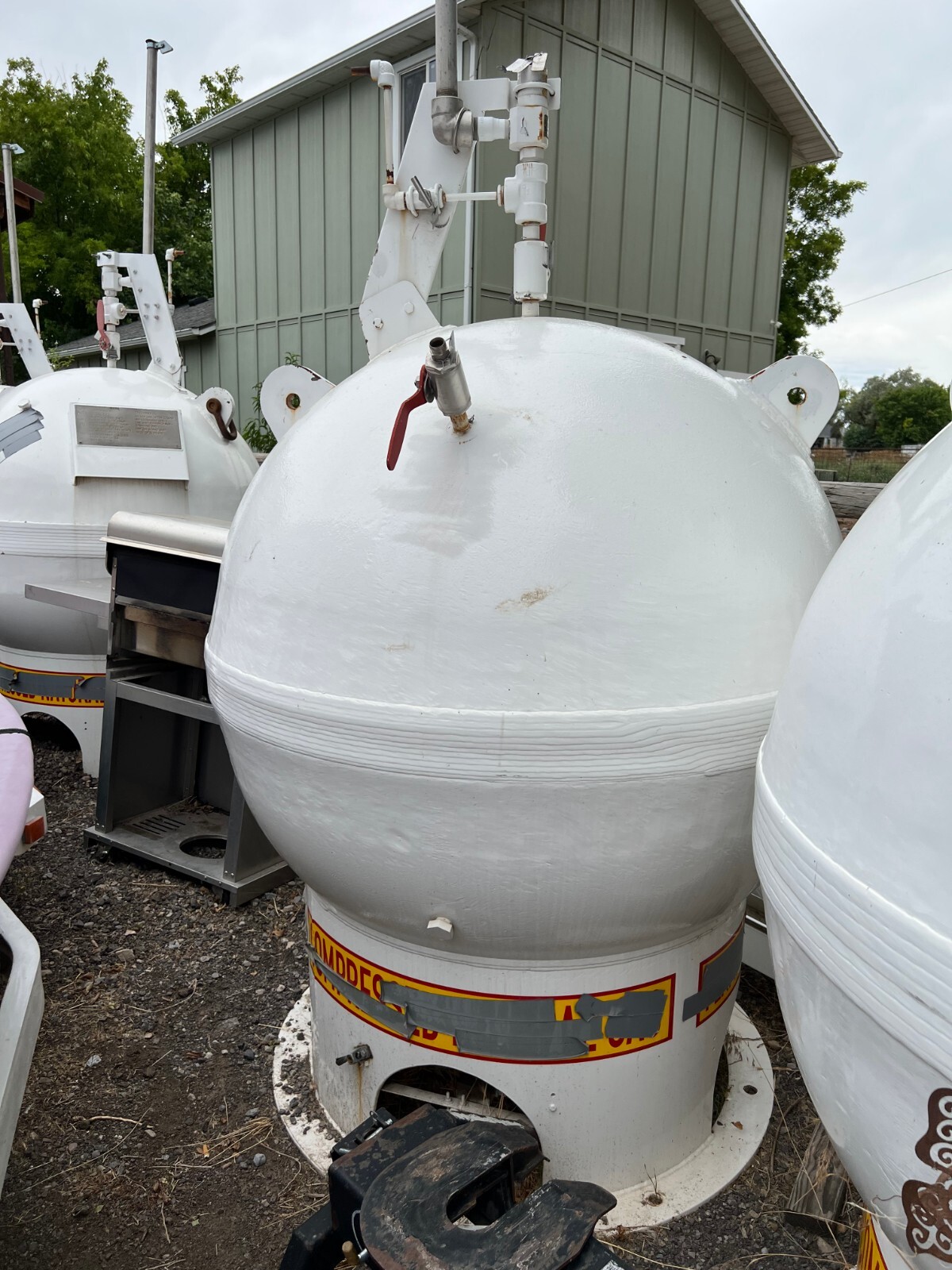 Four Good Condition WILCO ASME CNG Storage Spheres | eBay