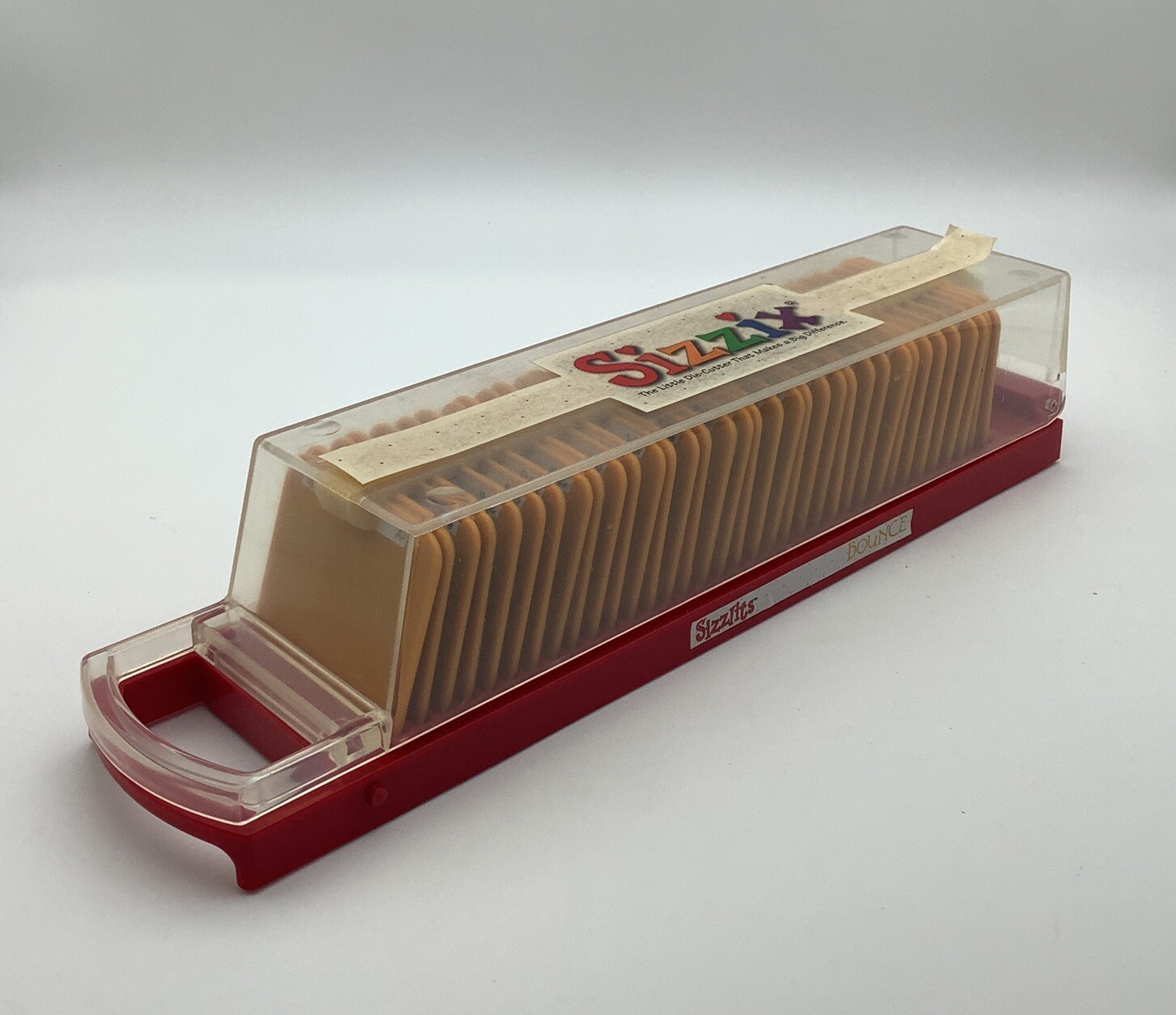 Sizzix Sizzlits Complete Set of 35 Die Cut Dies BOUNCE A-Z 0-9 ...