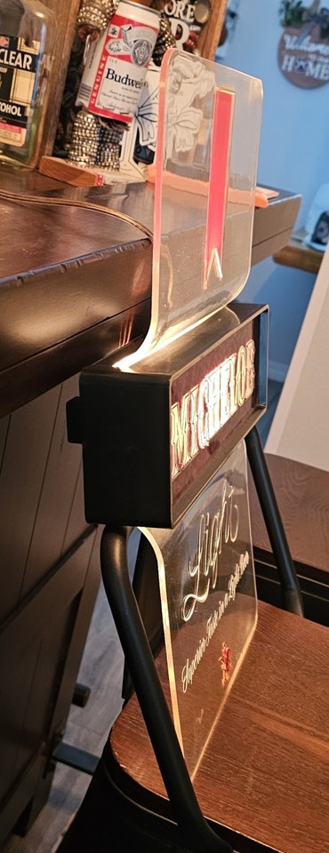 VINTAGE MICHELOB LIGHT BEER SIGN | eBay