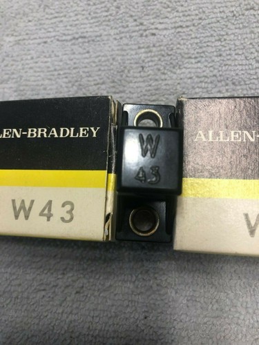 Lot of 2 Allen Bradley W43 Overload Relay Heater Element *NIB* **Free ...