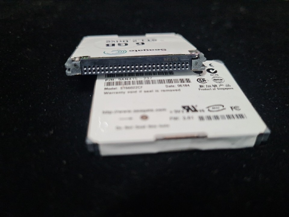 SEAGATE ST66022CF 6GB CF / MICRODRIVE | eBay UK