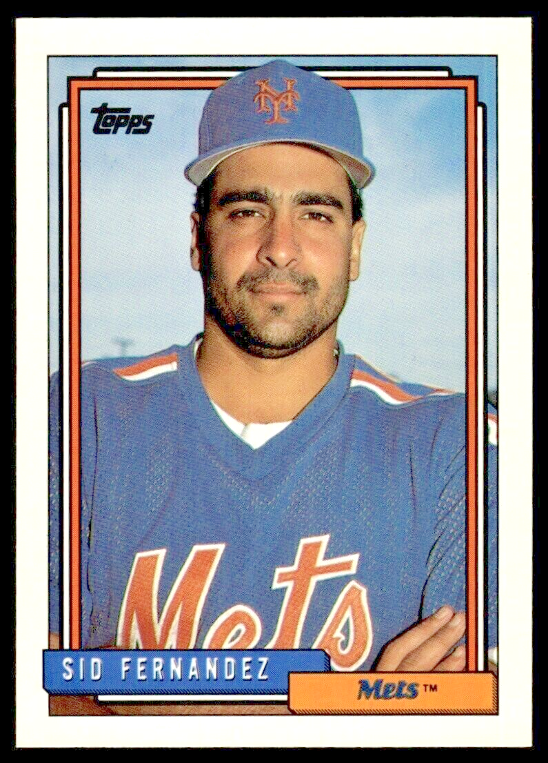1992 Topps - #382 Sid Fernandez for sale online | eBay
