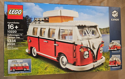 NEW IN BOX Lego VW BUS CAMPER VAN Set 10220 Volkswagen T1 Camper Van ...