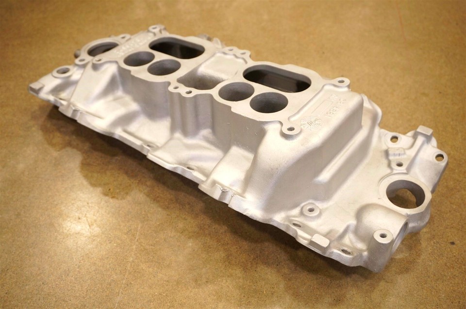 Restored 62 Chevrolet Impala SS Bel Air 409 Dual Quad Intake Manifold ...